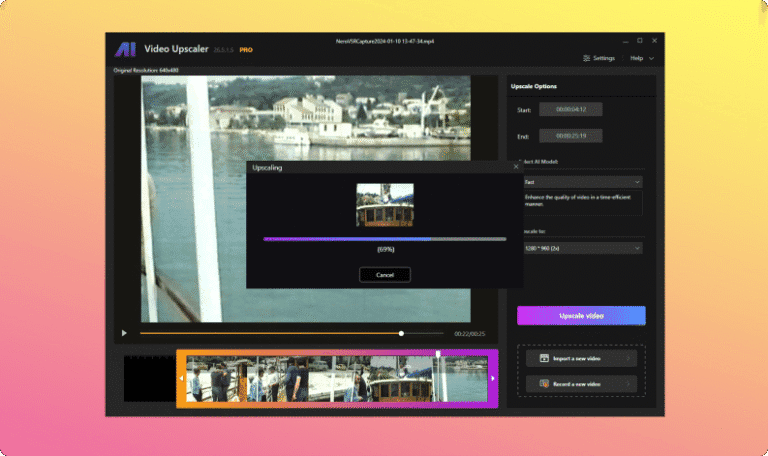 Nero AI Video Upscaler Pro Lifetime Deal: Unmatched Quality Boost ...