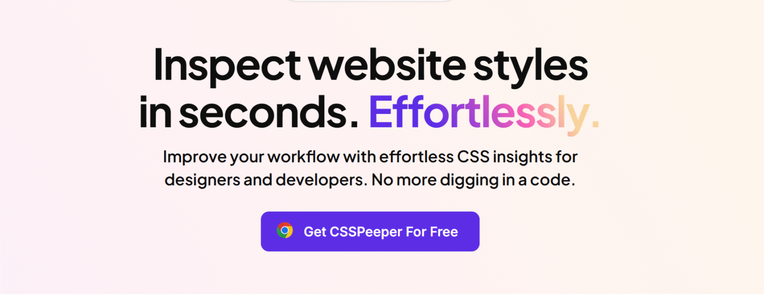 CSS Peeper Lifetime Deal Review: Effortless CSS Inspection for Designers & Developers
